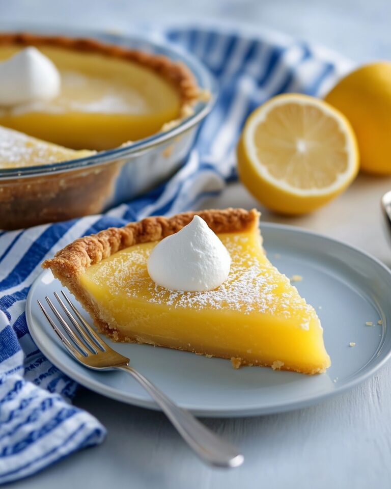 Impossible Lemon Pie: A Creamy, Tangy Delight - Recipes Hub