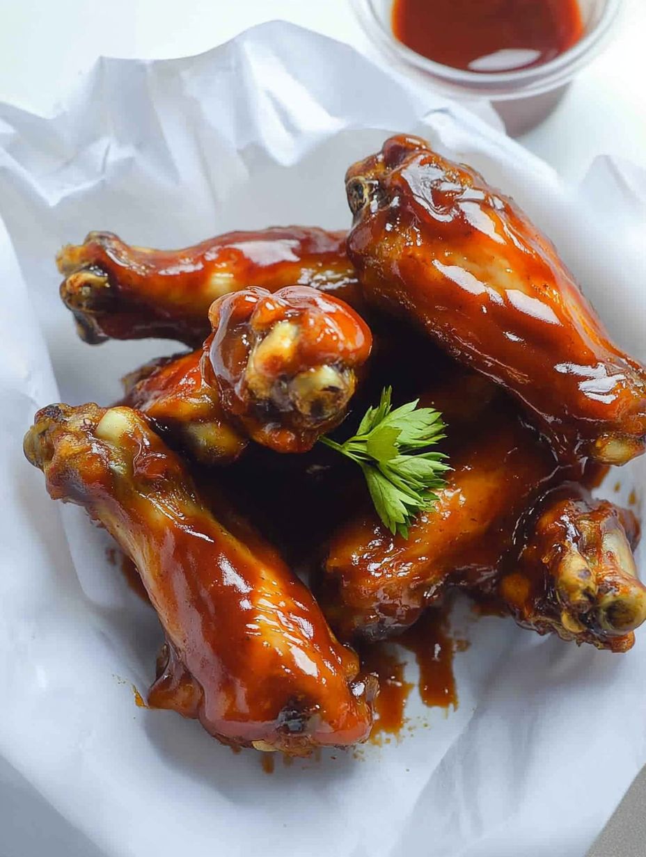 Baked BBQ Chicken Wings: Crispy, Sweet, and Full of Flavor - Recipes Hub