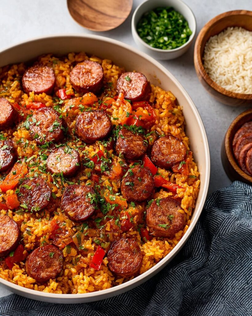 Smoked Sausage Fried Rice