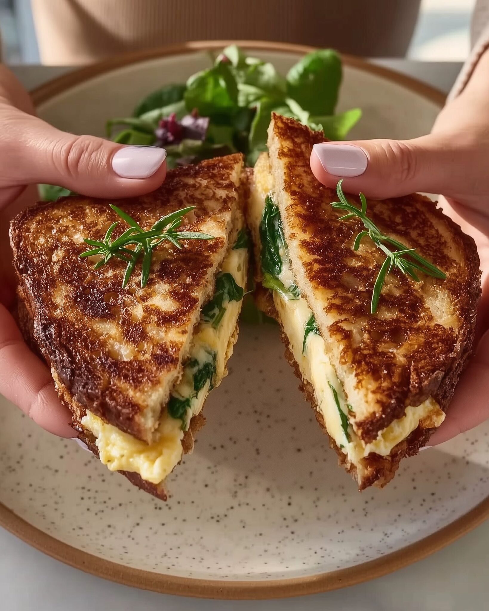 Monte Cristo Omelet Sandwich
